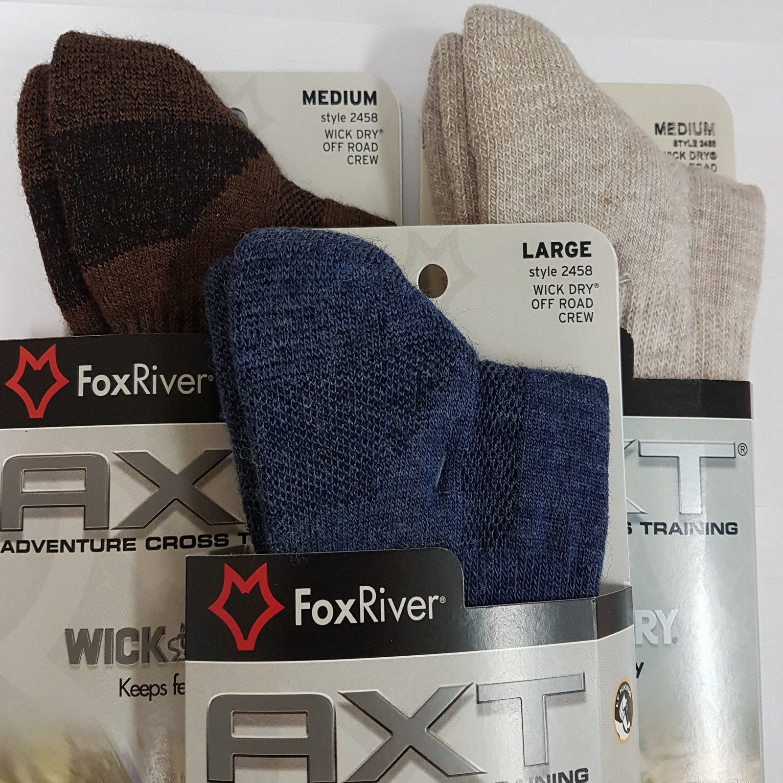 Wick Dry Off Road Crew AXT Socks - Light Weight